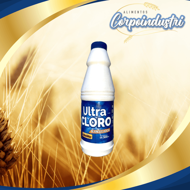 CLORO ULTRA BLANQUEADOR 20 UND 500ML